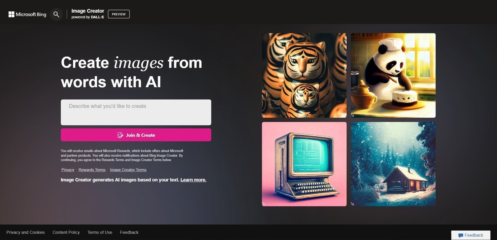 Bing Ai Image Generator Transform Words Into Stunning Visuals