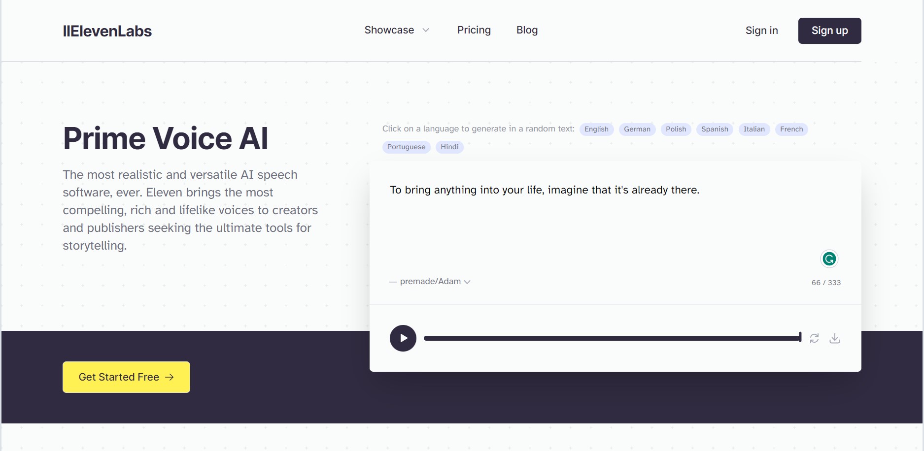 Eleven Labs - Elevate Your Content with AI Speech Synthesis Tool Eleven Labs - Elevate Your Content with AI Speech Synthesis Tool