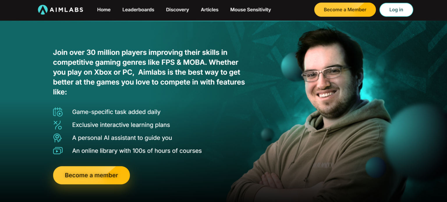 Aimlabs: AI-Driven Aim Training for Gamers