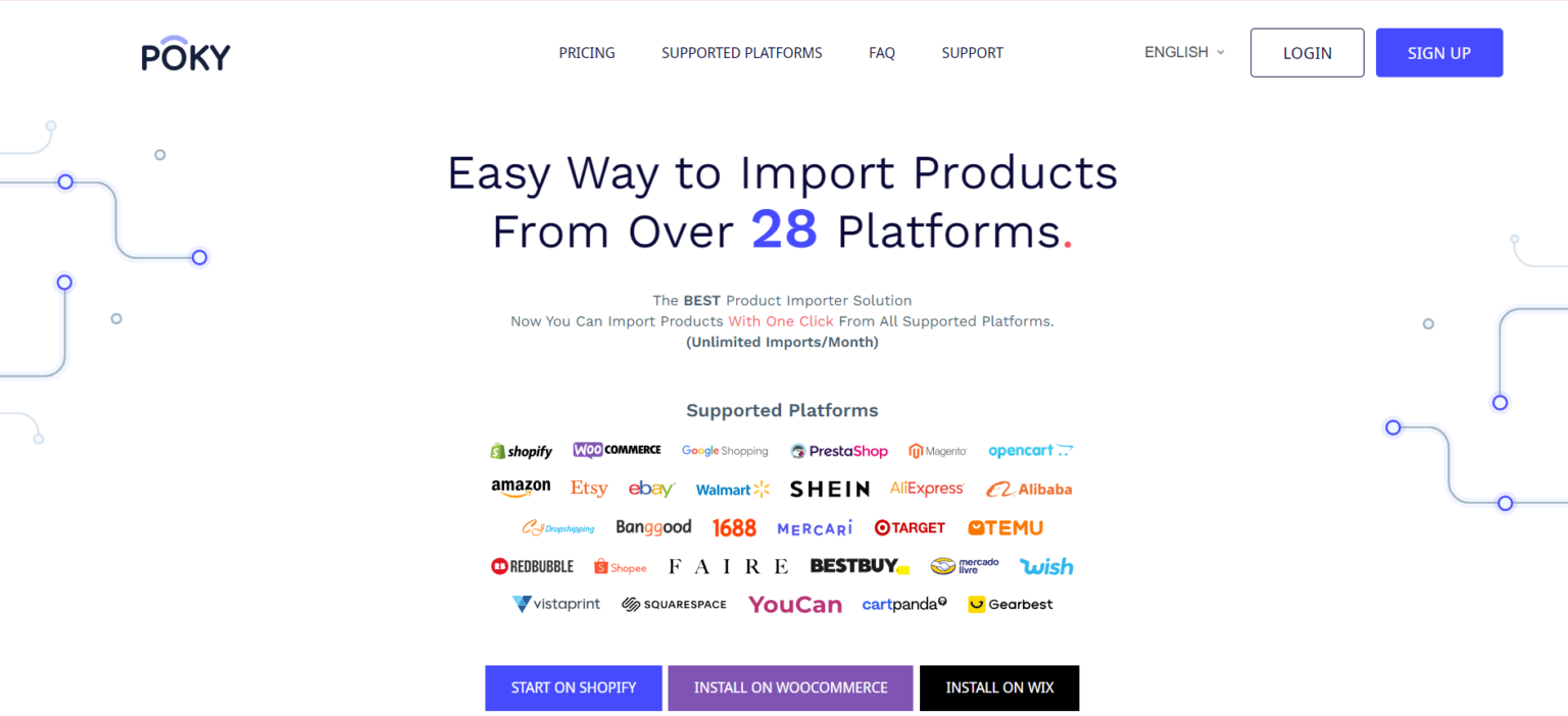 POKY App: Streamline Product Importing for E-commerce