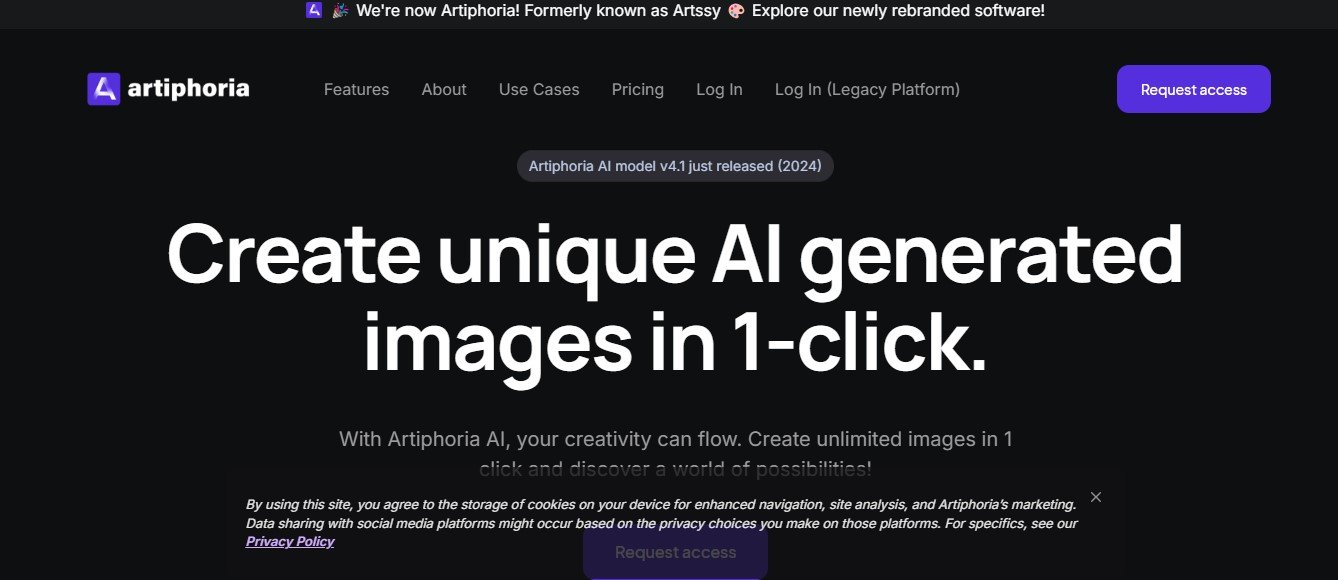 Artiphoria AI: One-Click AI Art Creation