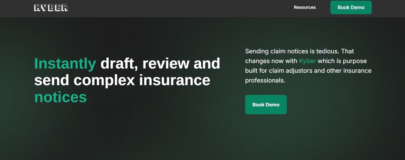 Kyber - AI-Powered Insurance Notice Automation