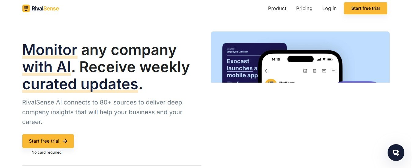 RivalSense – AI-Powered Competitive Intelligence for Smarter Business Decisions