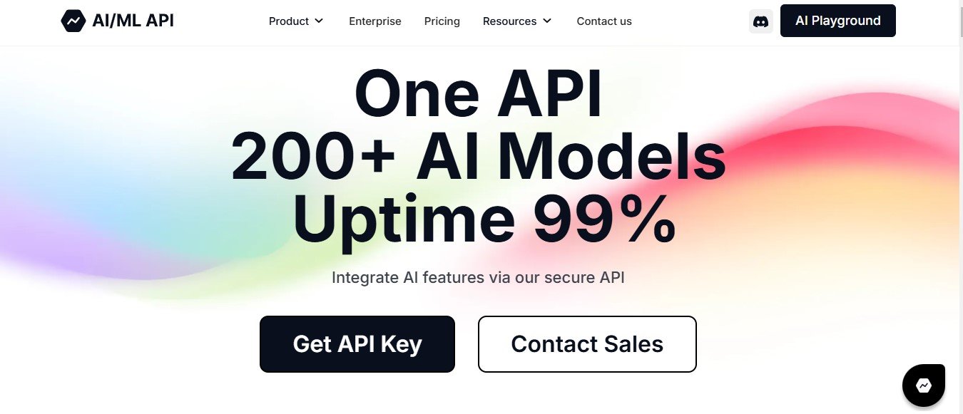 AIMLAPI: AI & Machine Learning APIs for Developers and Businesses