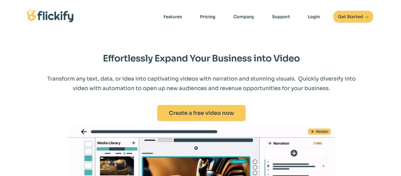 Flickify – AI-Powered Text-to-Video Creation for Content Creators