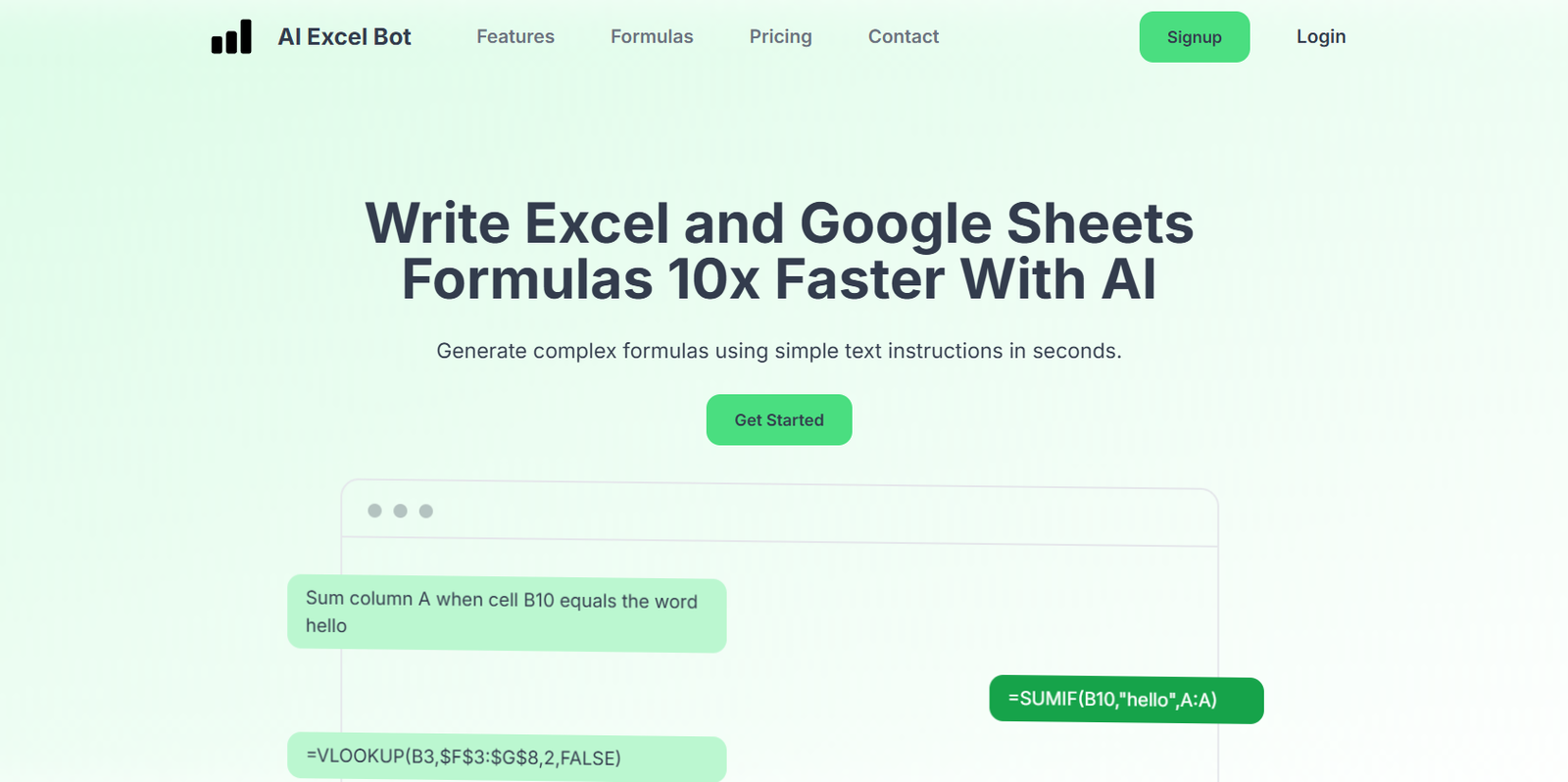 AI Excel Bot – AI Assistant for Excel and Google Sheets