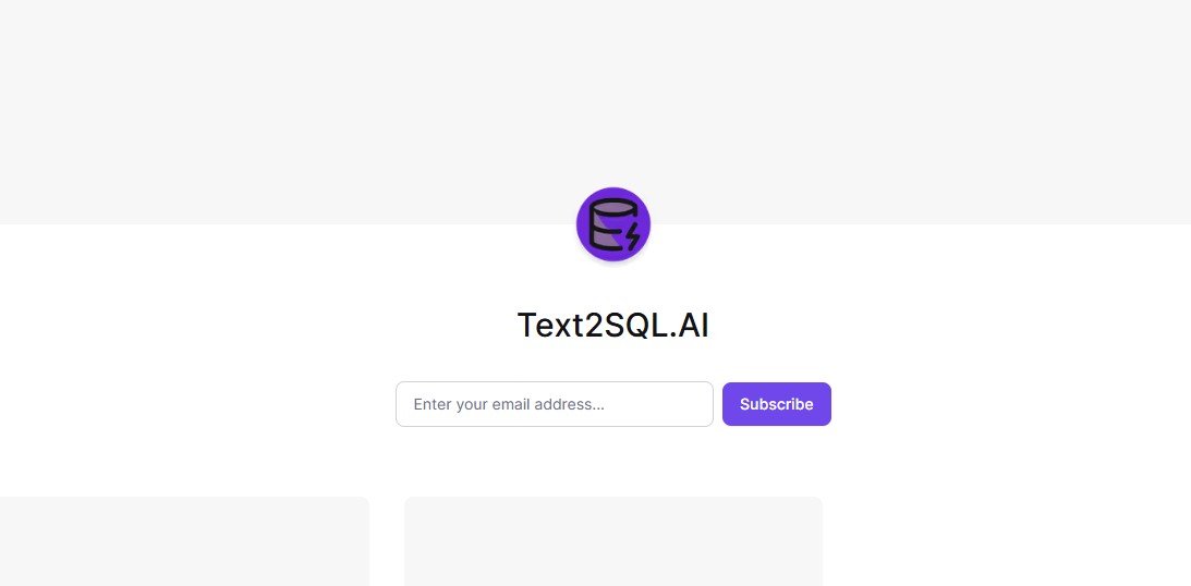 Text2SQL – AI-Powered SQL Query Generator