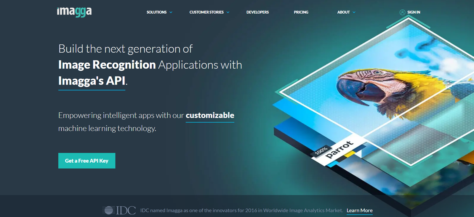 Imagga – AI-Powered Image Recognition and Tagging Platform