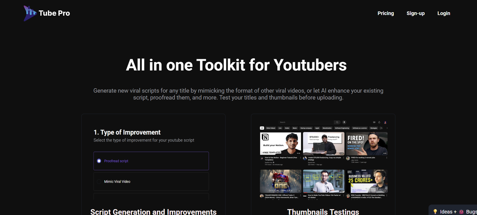 TubePro AI: Boost YouTube Growth with AI Automation