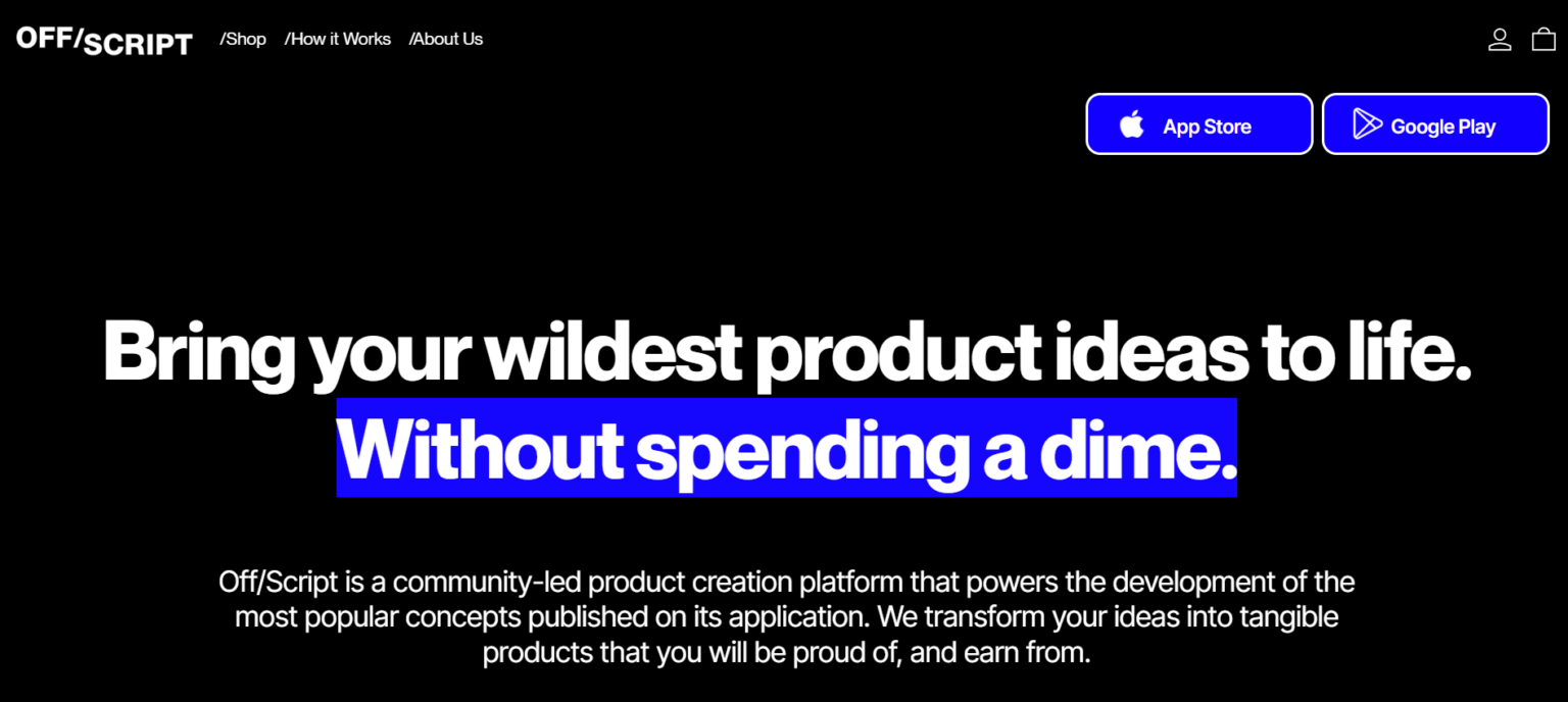 Offscript – AI-Powered Platform for Original Storytelling