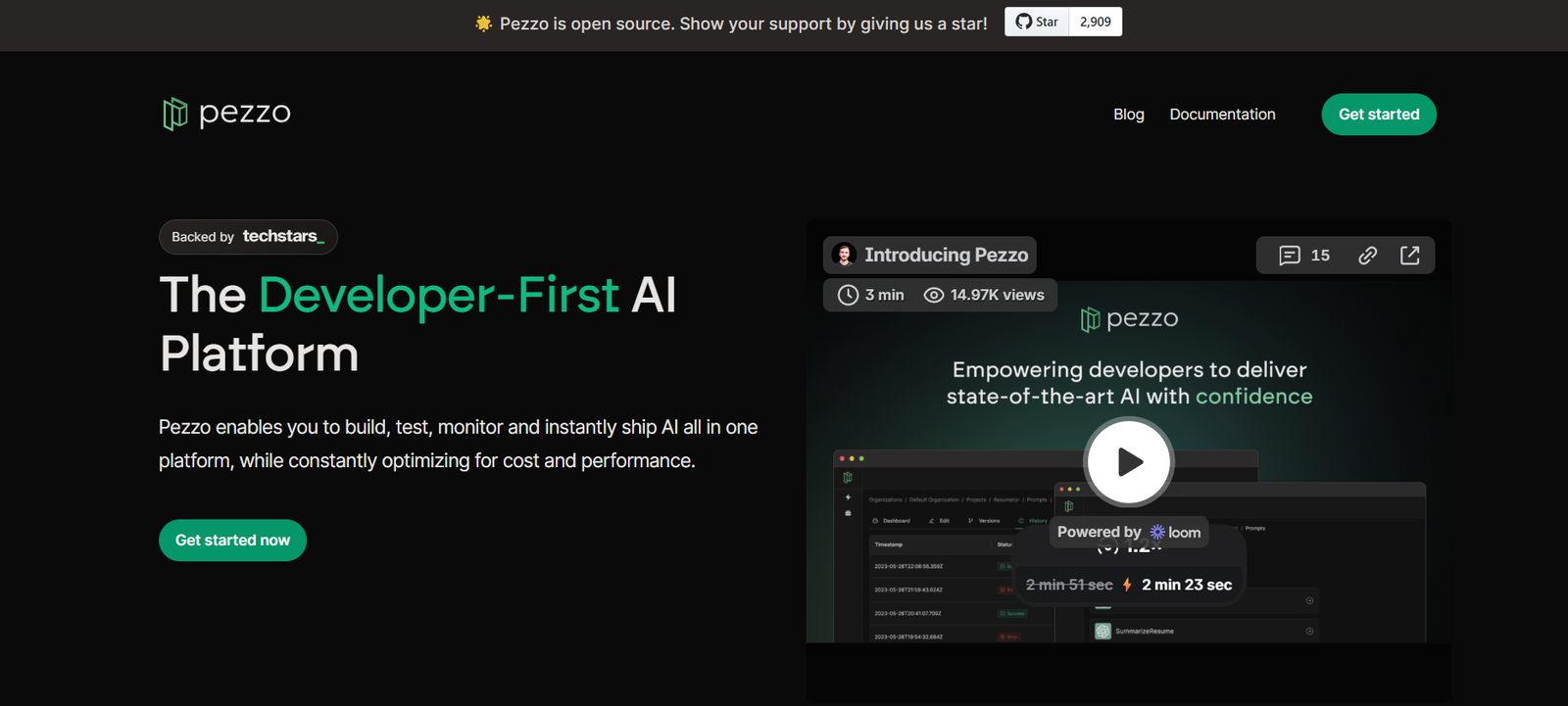 Pezzo: Open-Source Platform for Managing AI Prompts
