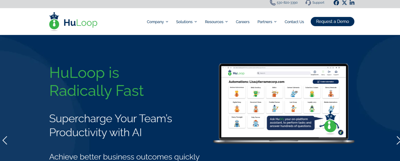 HuLoop: AI Automation Platform for Enterprise Efficiency
