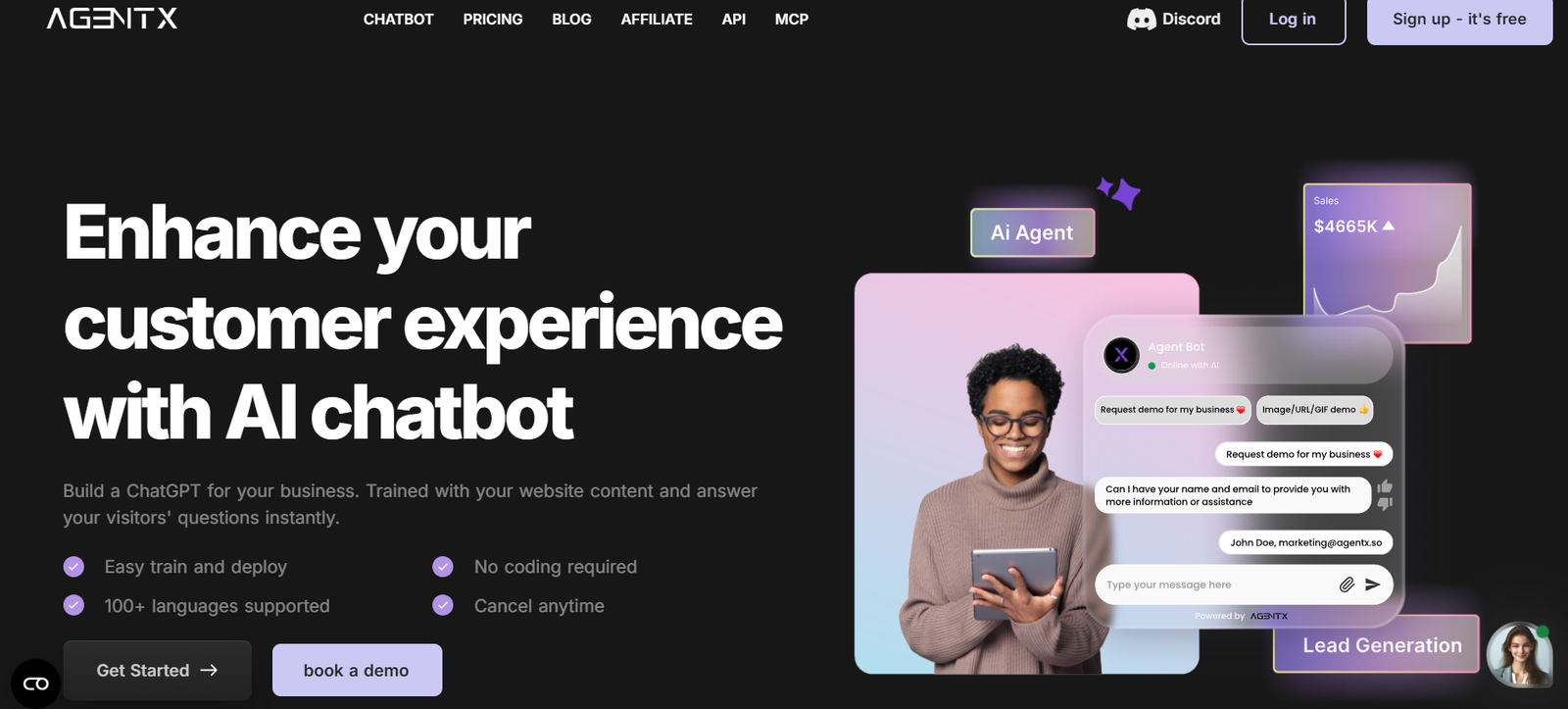 AgentX: Build and Deploy Custom AI Agents Without Code