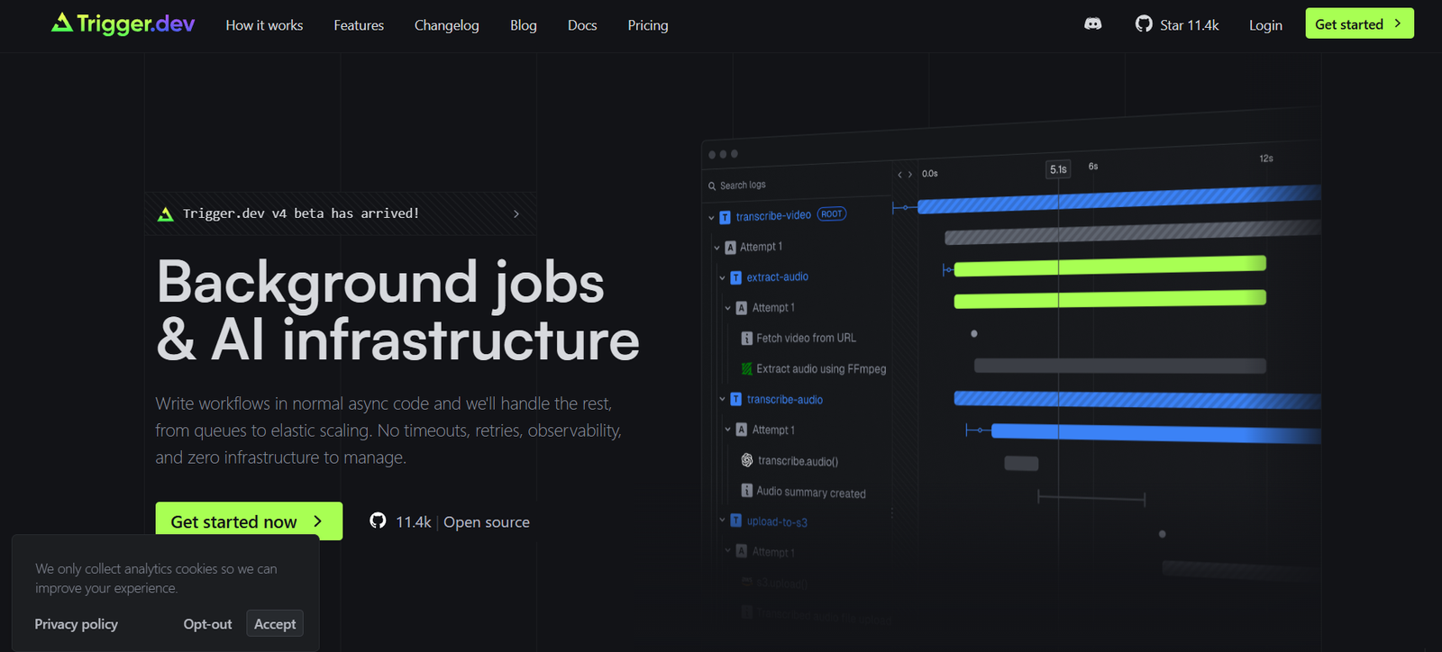 Trigger.dev: Open-Source Background Jobs for TypeScript Developers