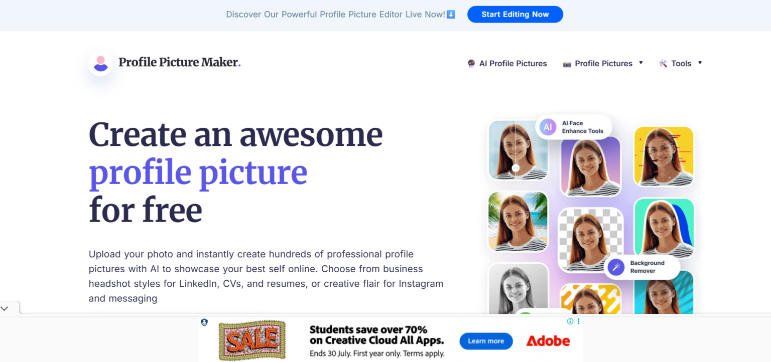 PFP Maker: Create Stunning Profile Pictures with AI