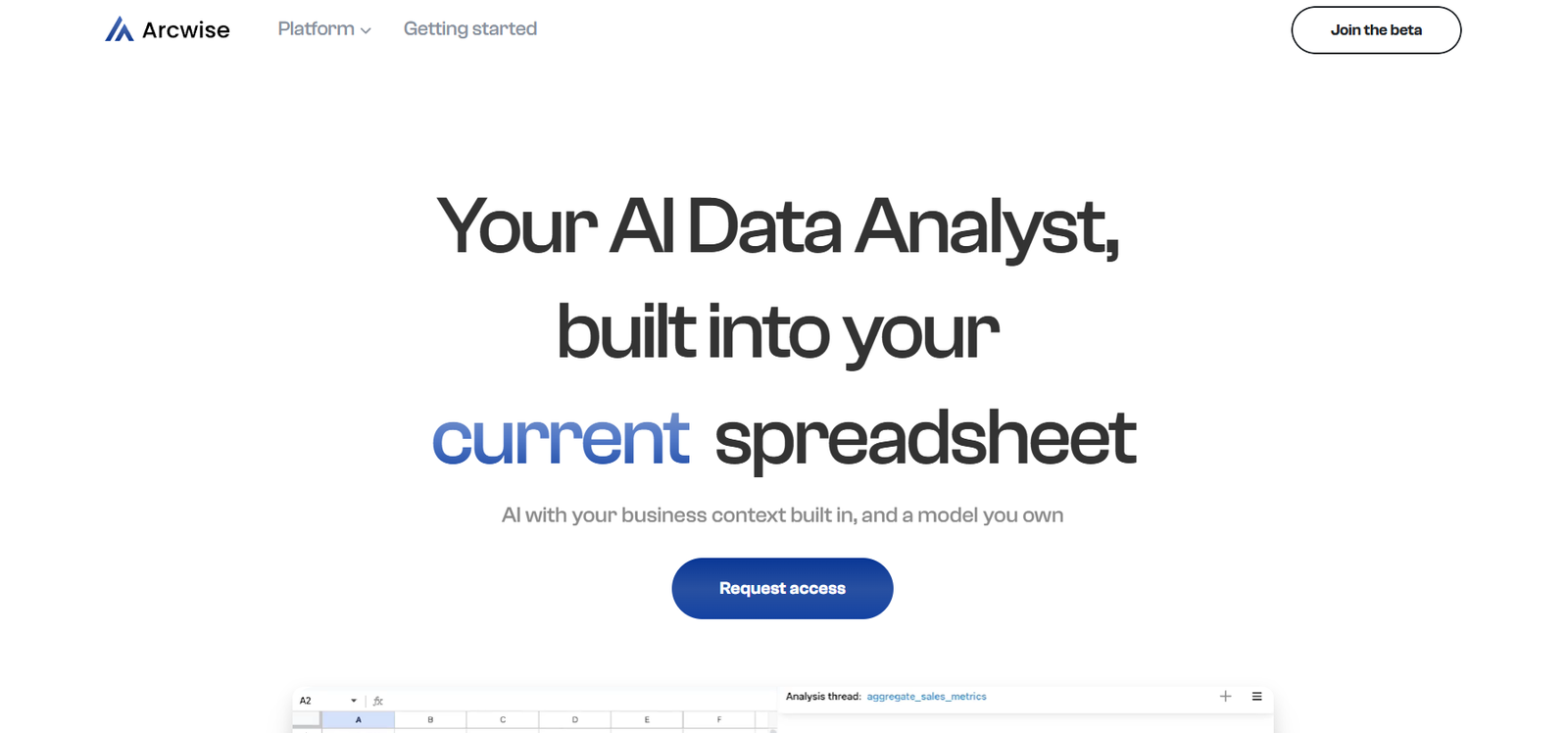 Arcwise: AI Copilot for Smarter Google Sheets Workflows