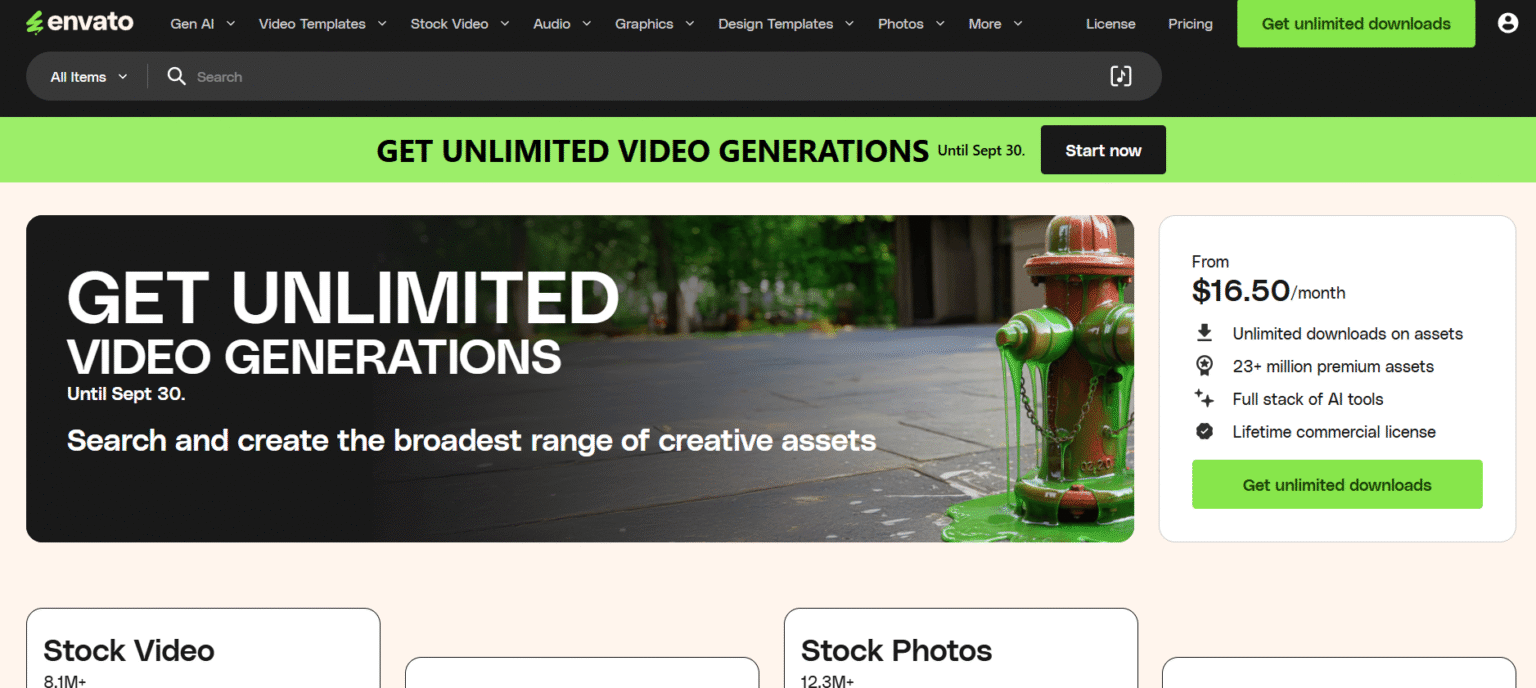 Envato Elements: Unlimited Creative Assets for Designers