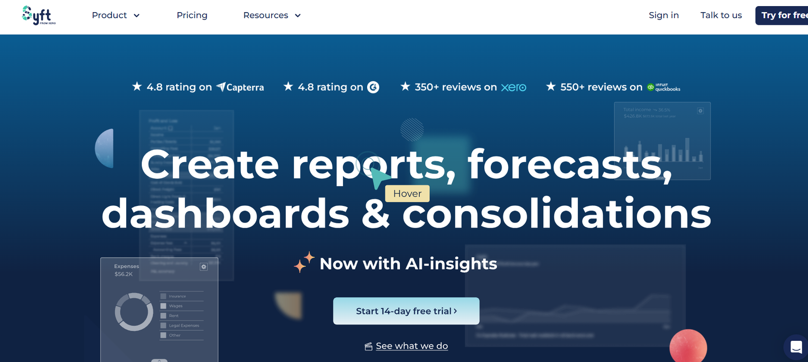 Syft Analytics: Automated Financial Reporting and BI Tool