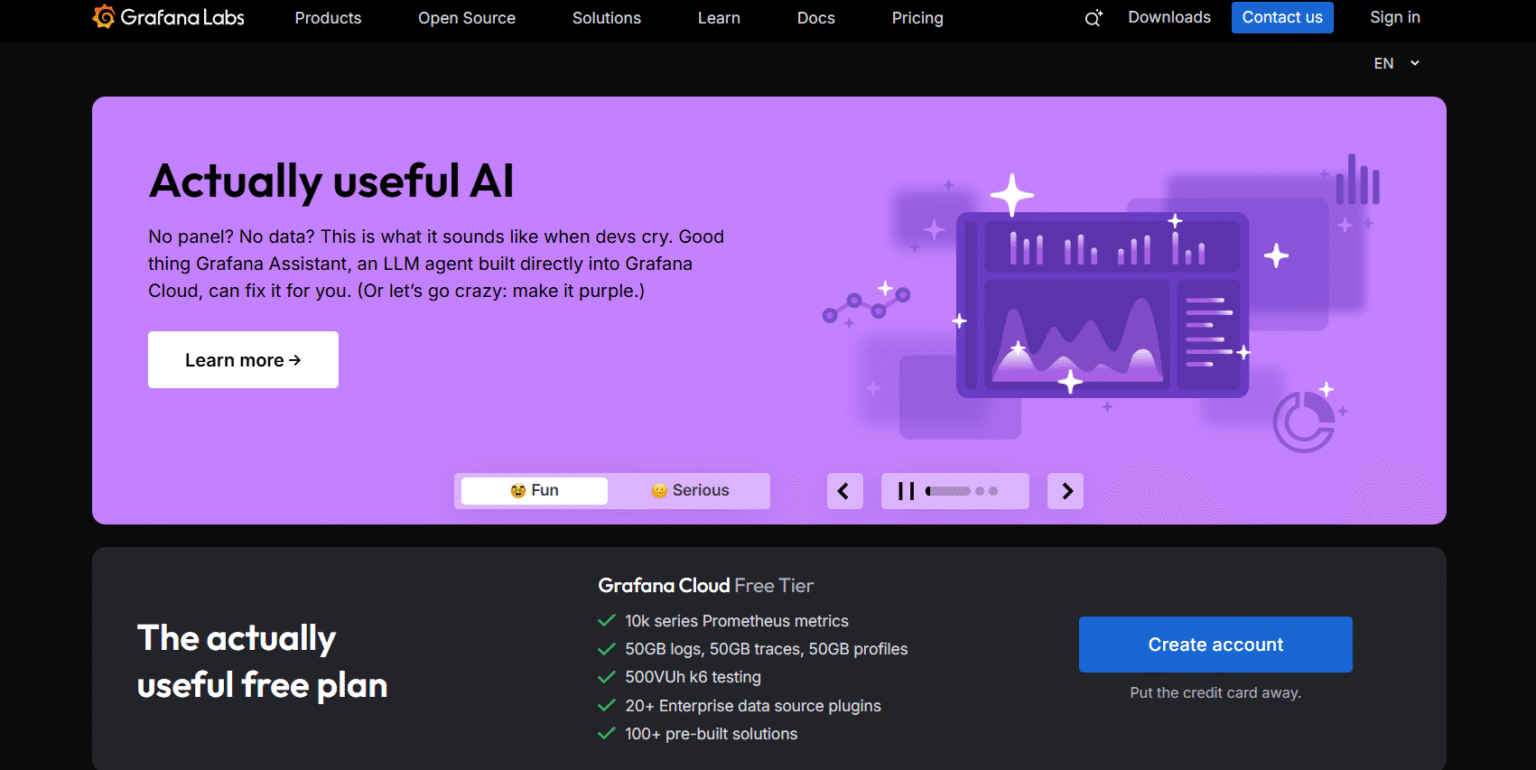 Grafana: Open-Source Observability and Monitoring Platform