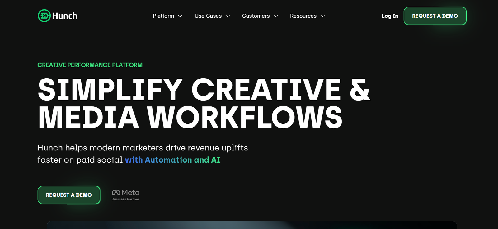 Hunch: Creative Automation for Paid Social Advertising