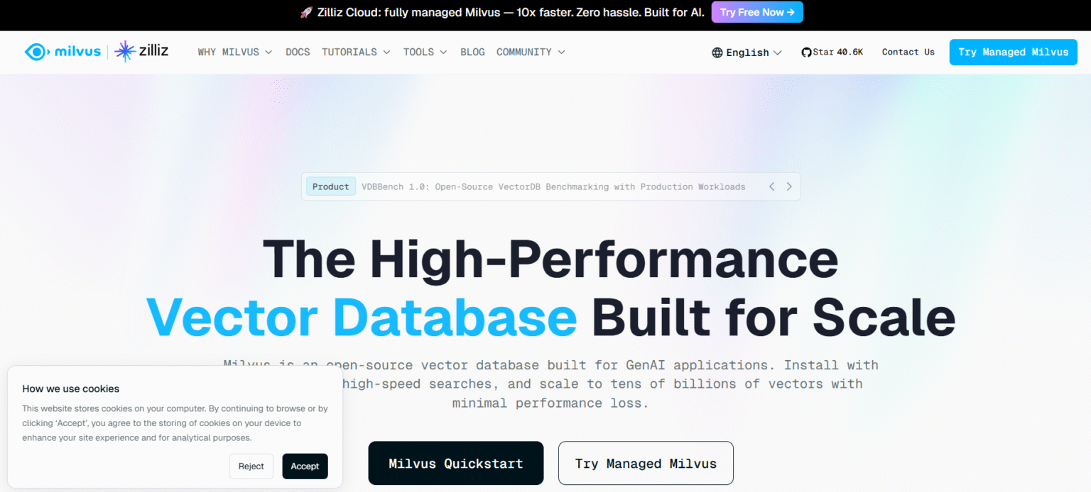 Milvus AI: Open-Source Vector Database for AI and ML Search