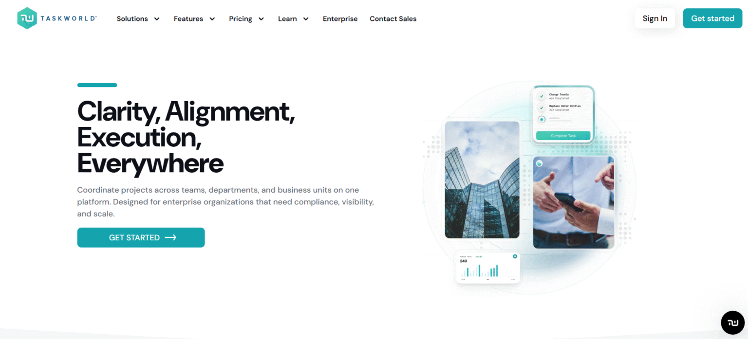 Taskworld: Project Management with Built-in Messaging