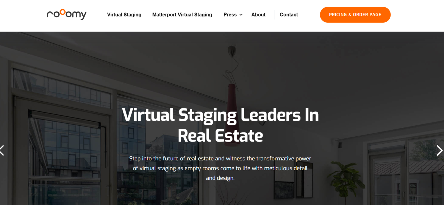 roOomy Virtual Staging – Features, Pricing & Real Estate Use