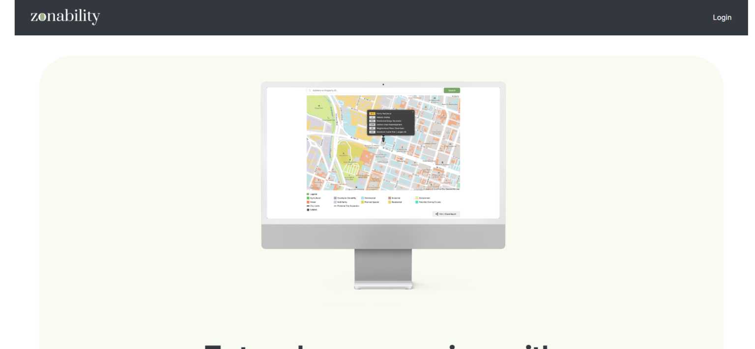Zonability: Zoning Intelligence Tool for Real Estate Professionals